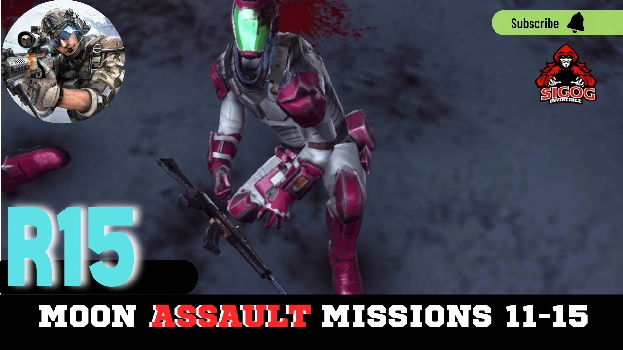 I Conquered Sniper Fury R15 Moon Assault Missions in 1 Week! - YouTube