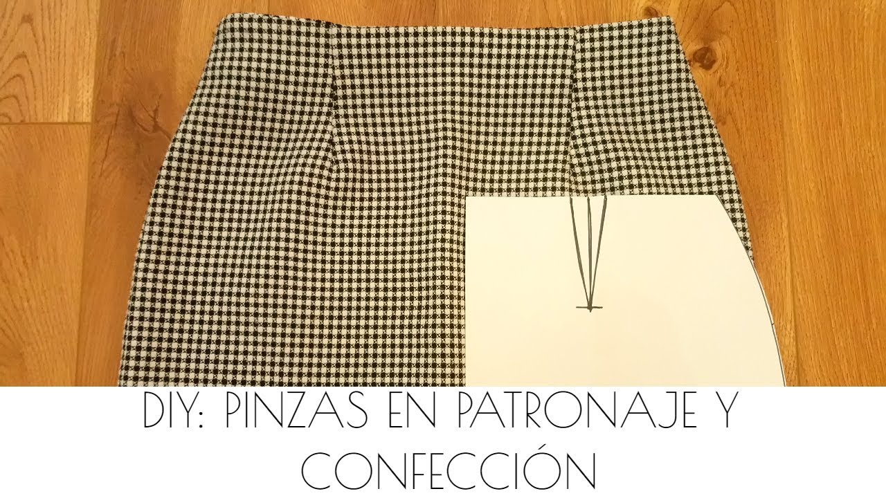 Pinzas en confección y patronaje: Todo lo que necesitas saber. - YouTube