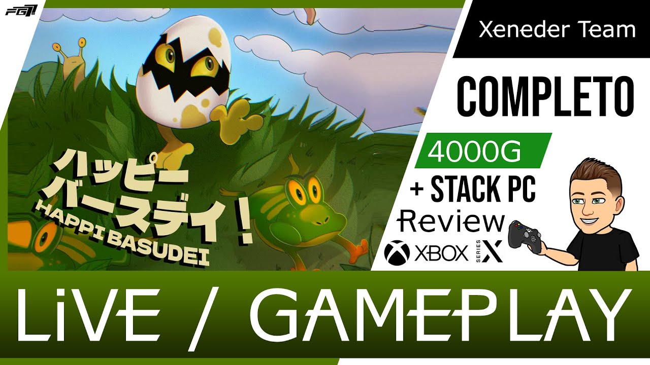 [🔴LIVE] Happi Basudei [XBOX SERIES X] Gameplay Completa 4000G Review ...