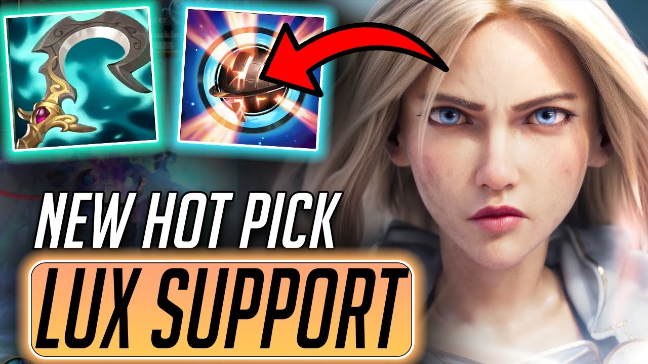 WILD RIFT LUX SUPPORT 1 SHOTTING with NEW BUILD - YouTube
