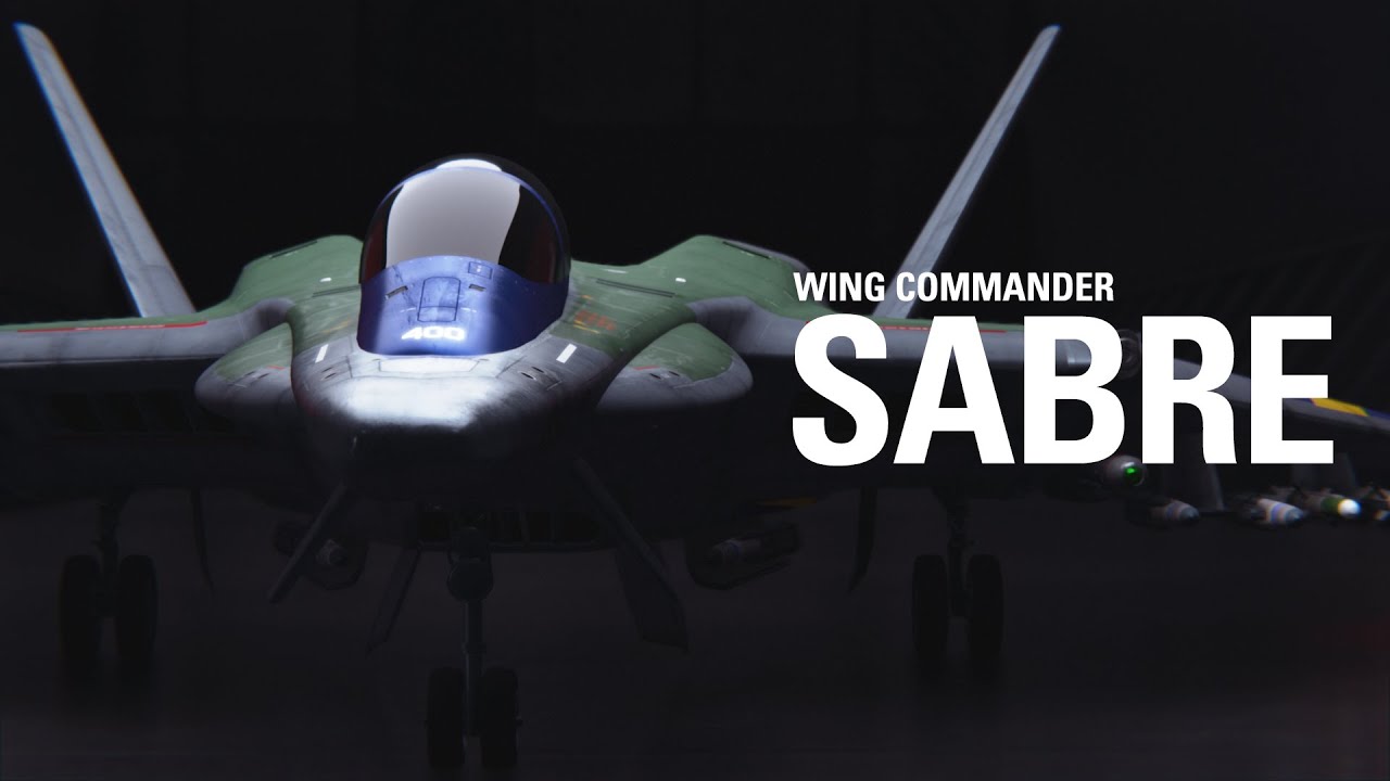 Wing Commander - F-57 Sabre - YouTube