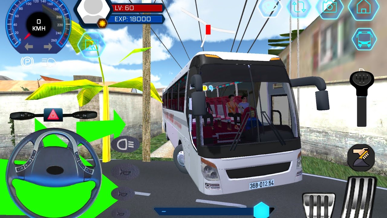 Coach Bus Simulator Game: Bus Driving 3D Game Bus Wala Game! Bus Game ...