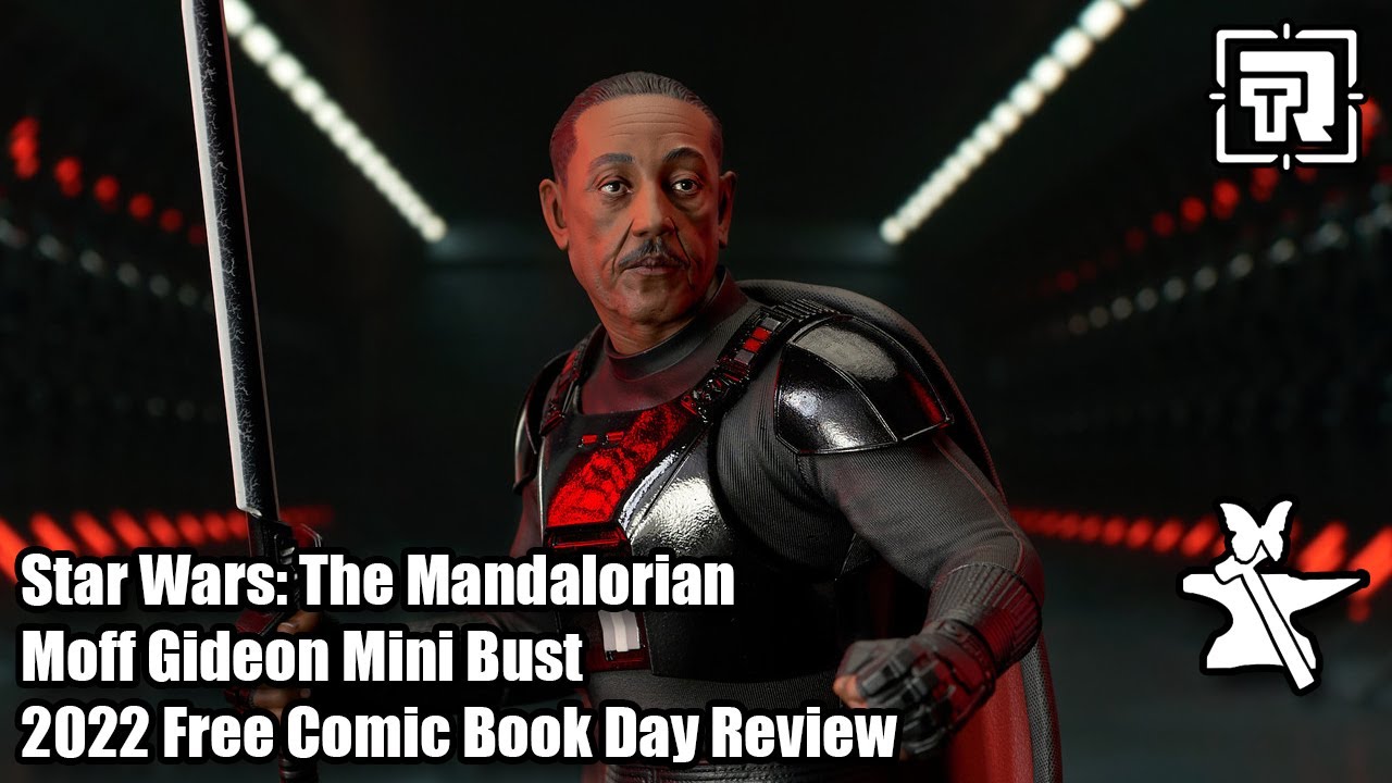 Star Wars: The Mandalorian Moff Gideon Mini Bust 2022 Free Comic Book ...