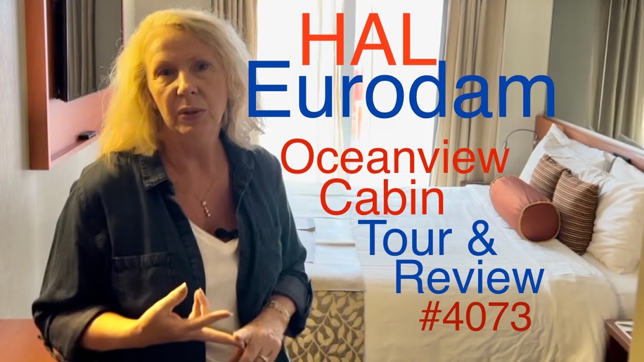 Holland America Eurodam Cabin Tour & Review, #4073 - YouTube