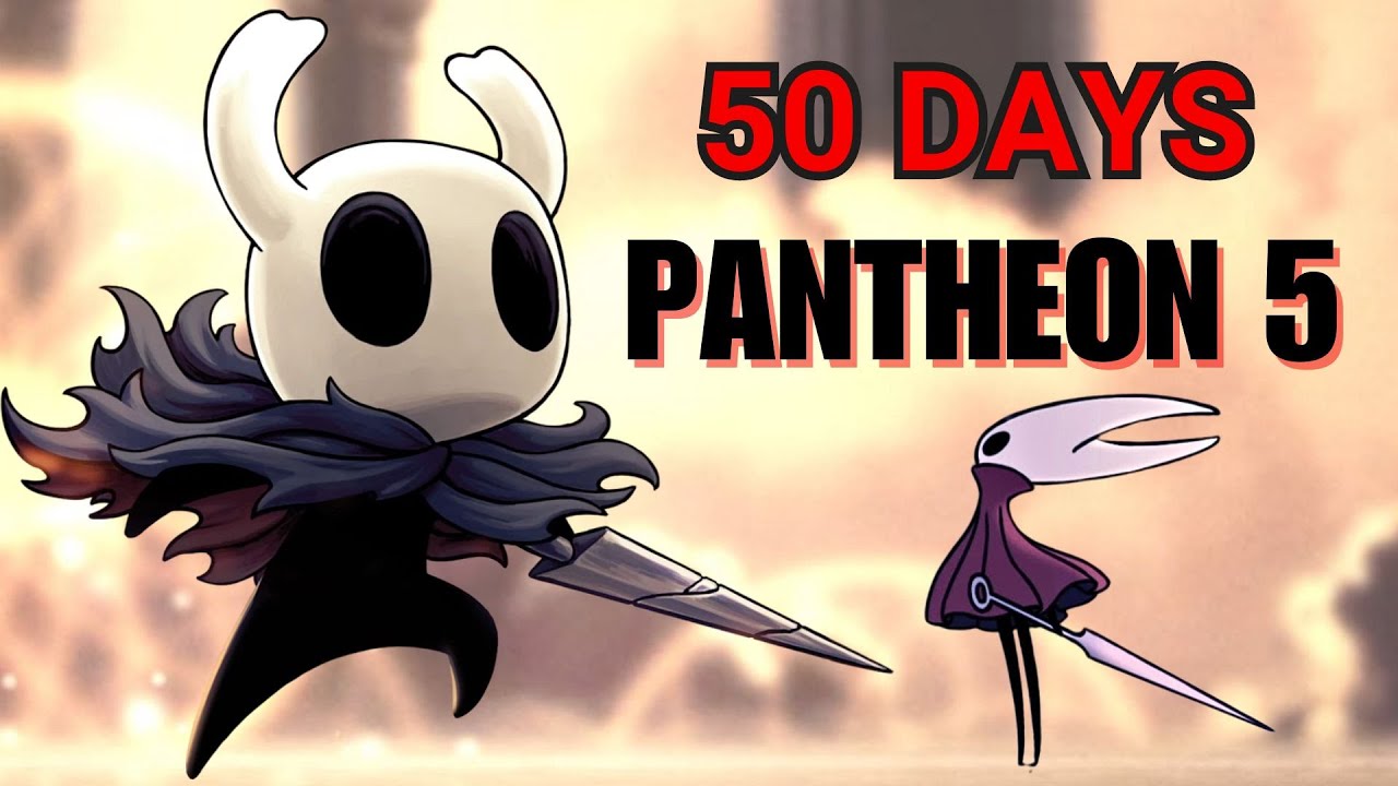50 DAYS OF PANTHEON 5 | Hollow Knight - YouTube