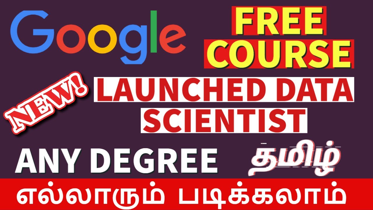 Google Data Scientist Courseஐ Free-அ படிக்கலாம் | @RajaPandian - YouTube