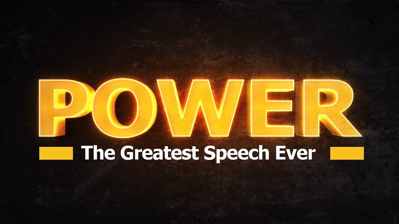 POWER - The Greatest Speech Ever | The Best Motivational Video - YouTube