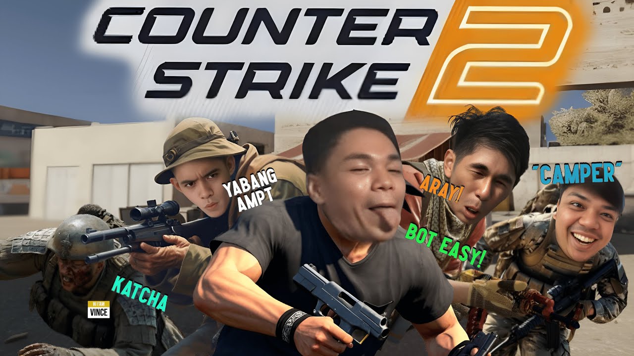 CS2 - Counter Strike 2: FUNNY DEATH MATCH MOMENTS - EP 4 (Mga bot ...