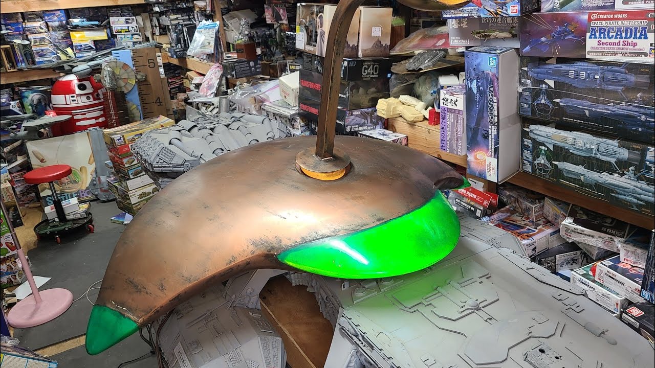 Warp Models War of the Worlds Martian War Machine model kit - YouTube