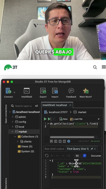 Studio3T para MongoDB #mitocode #mongodb #codigo - YouTube