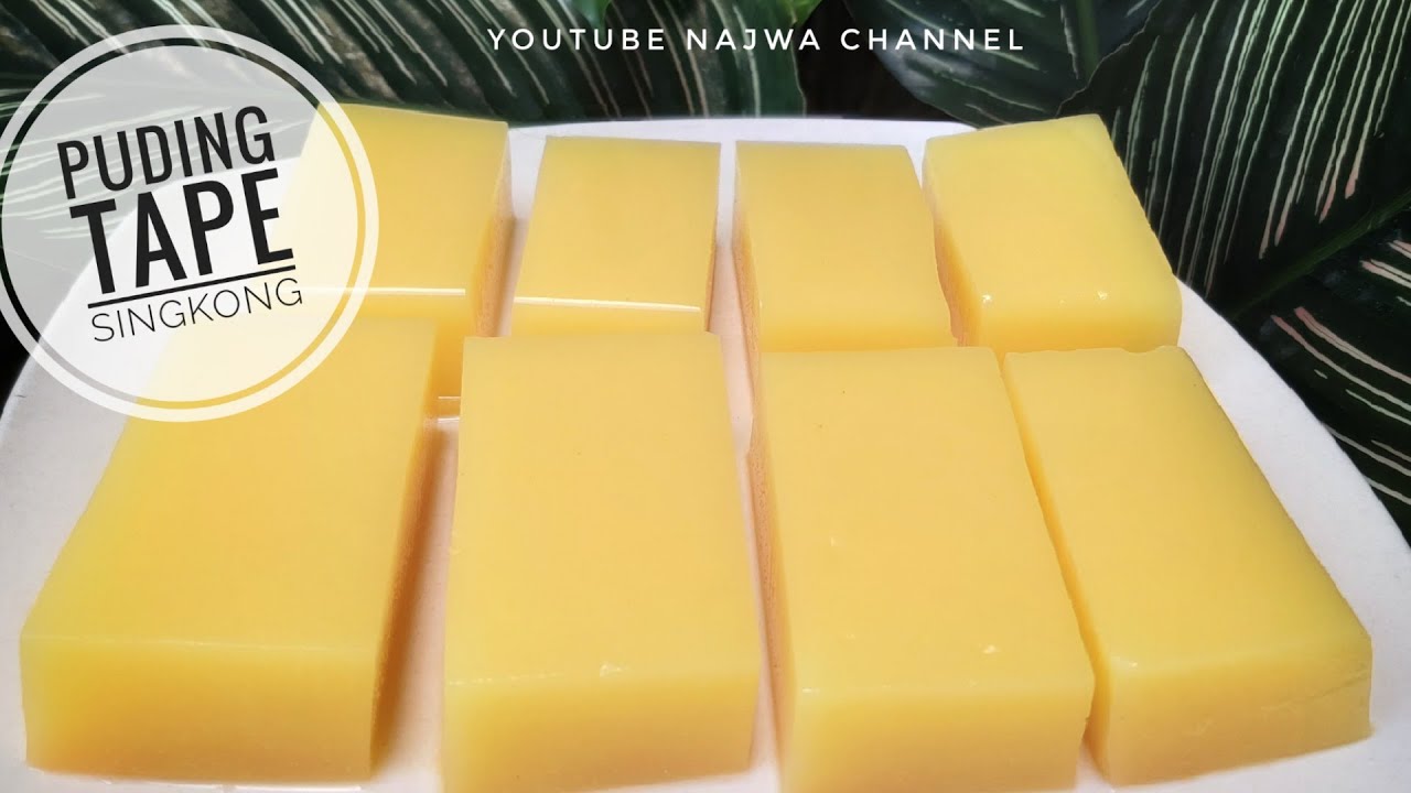 puding tape SINGKONG ini enak banget - YouTube