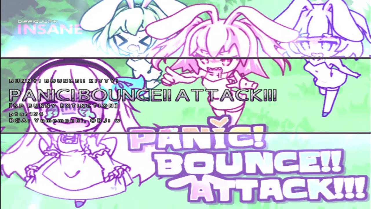 [LR2] ★12/sl7(?) PANIC! BOUNCE!! ATTACK!!! [SP BUNNY EXTINCTION] Freq+4 - YouTube