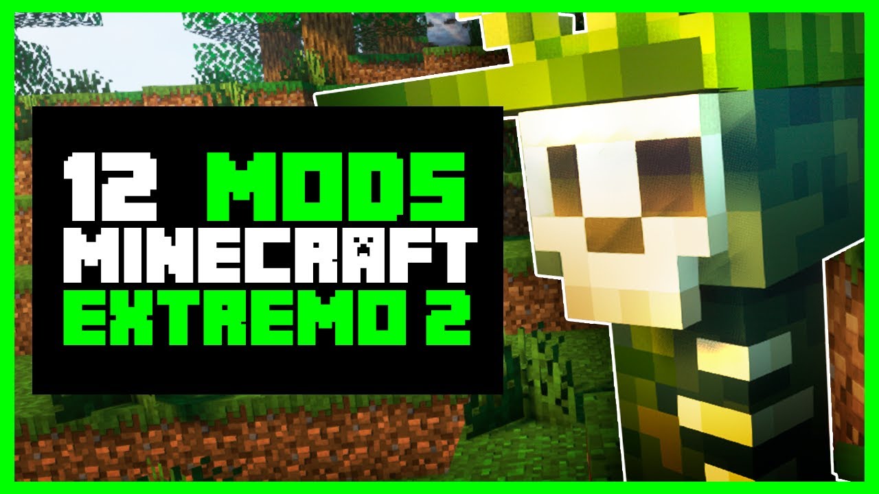 12 MODS que USAN en MINECRAFT EXTREMO 2 - YouTube