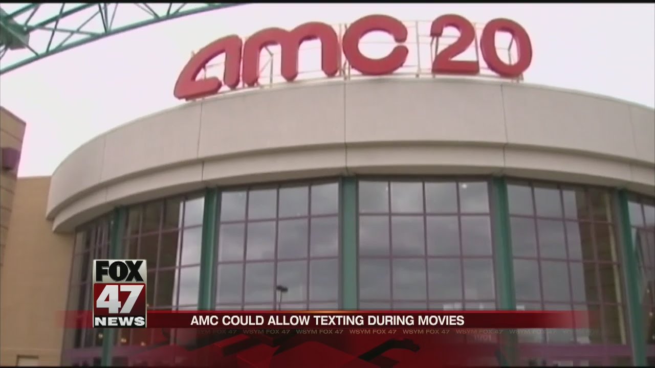 AMC May Allow Theater Guests To Text - YouTube