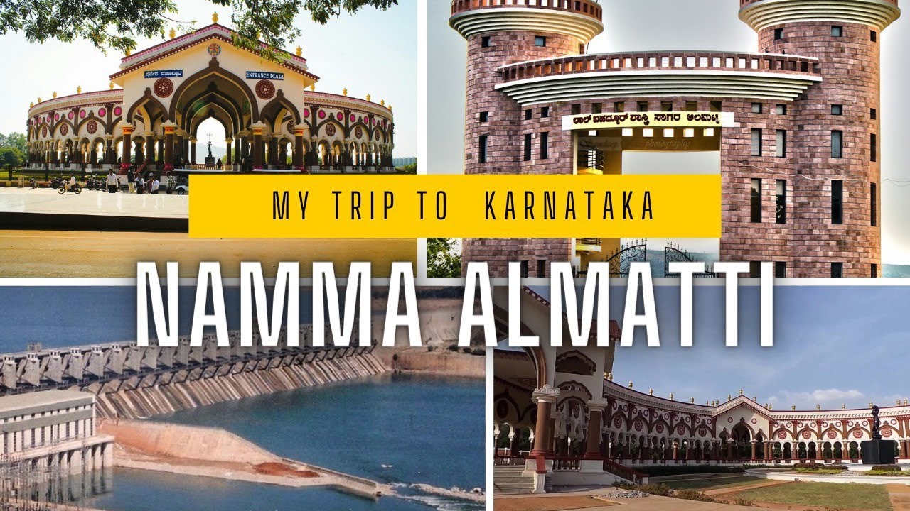 NAMMA ALMATTI Cover CINEIMTC Song ALMATTI OVER ViEW Water park 🏞️ and ...