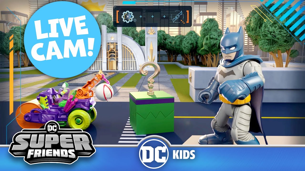 DC Super Friends | Hall of Justice Live Cam! | @dckids - YouTube