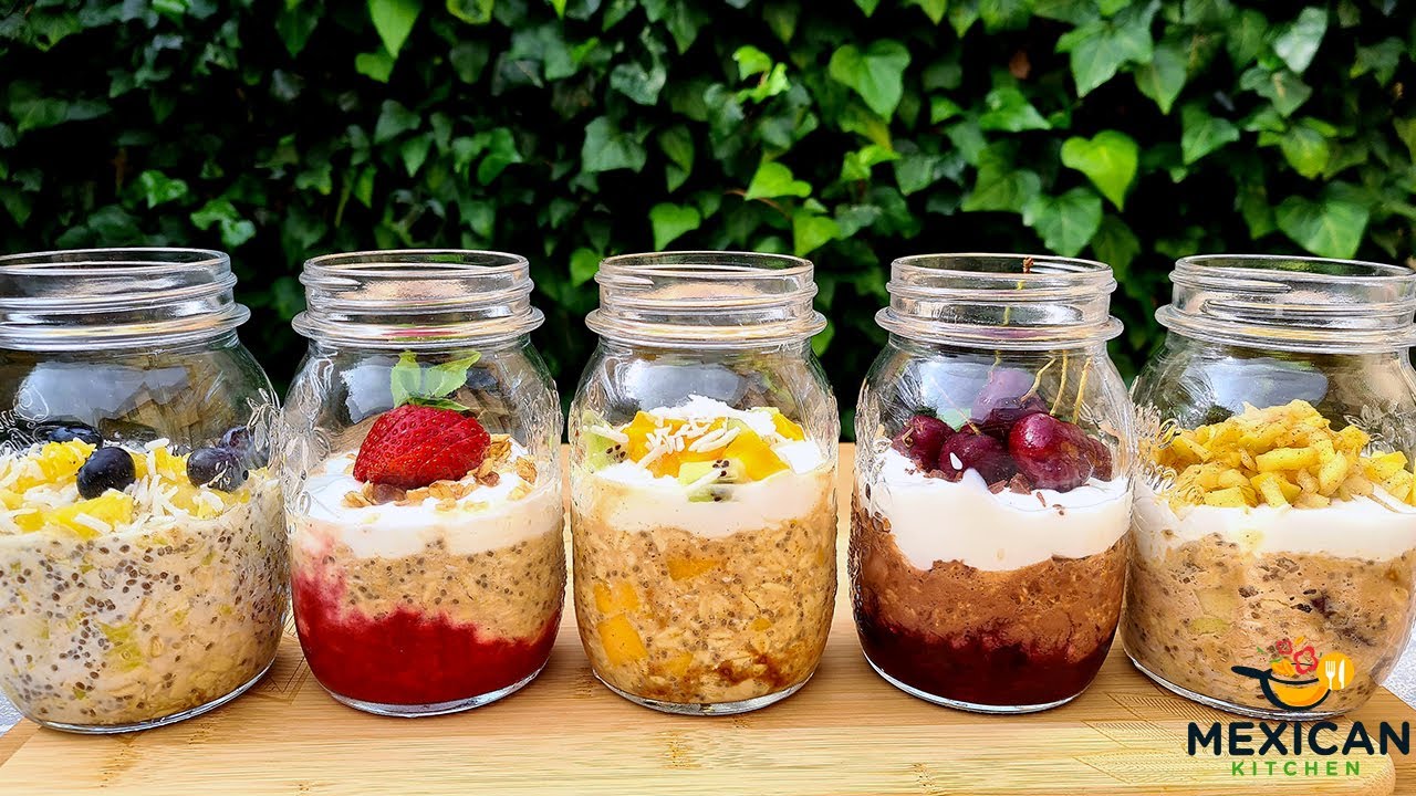 ¿DESAYUNANDO POSTRE? AVENA NOCTURNA receta nutritiva, fácil e inspirada ...