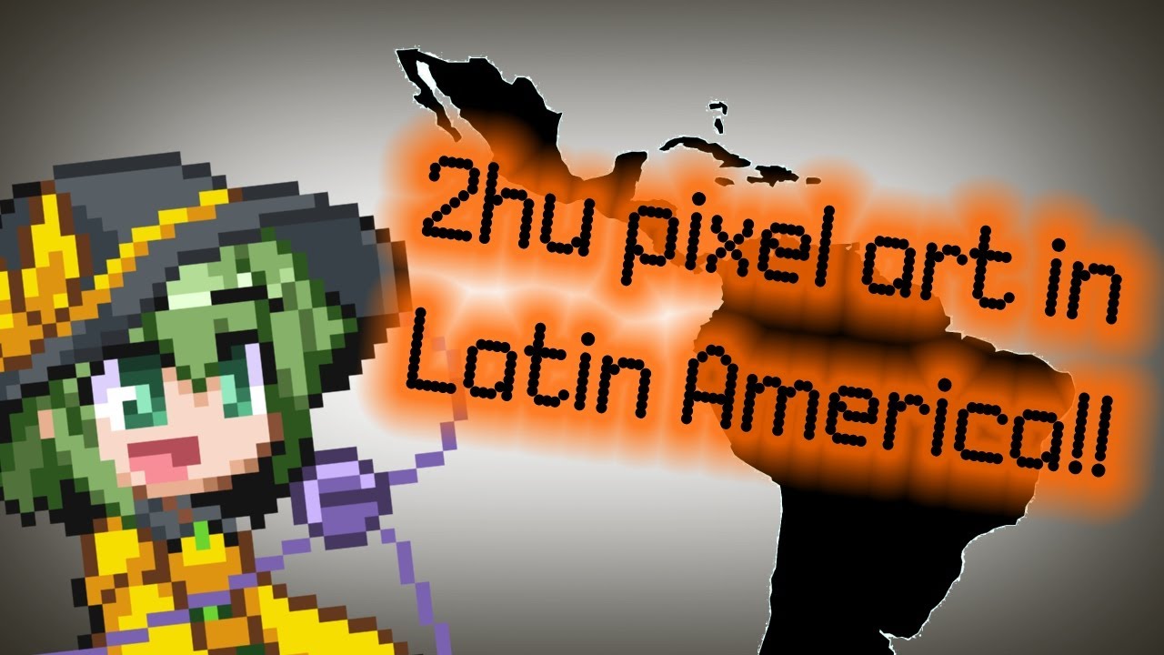 Touhou Pixel Art in Latin America! - YouTube