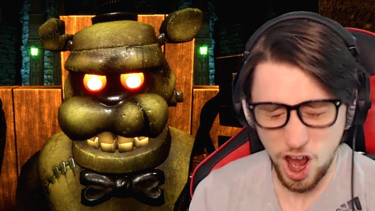 I Met Dreadbear In Fnaf Help Wanted Youtube
