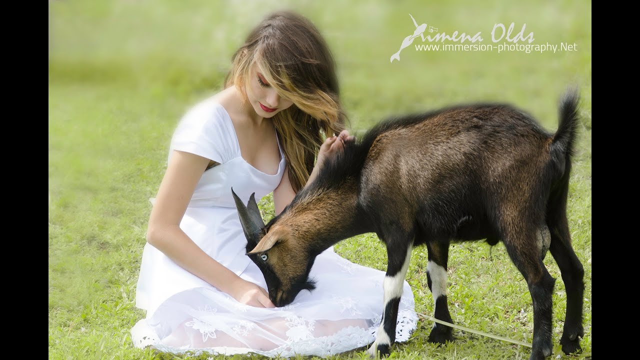 Goats - Unique Photo-Shoots for Hire with Exotic Pets - YouTube