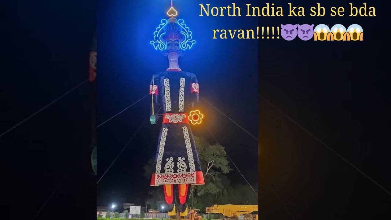 NORTH INDIA KA SB SE BDA RAVAN😱😱 (JAI SHREE RAM) #sanatandharma # ...