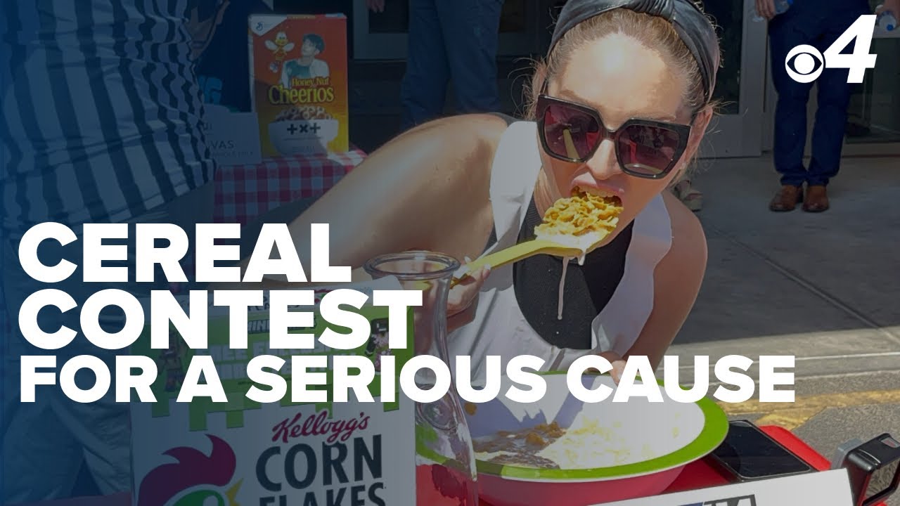 El Paso community leaders chow down at cereal-eating contest to fight ...