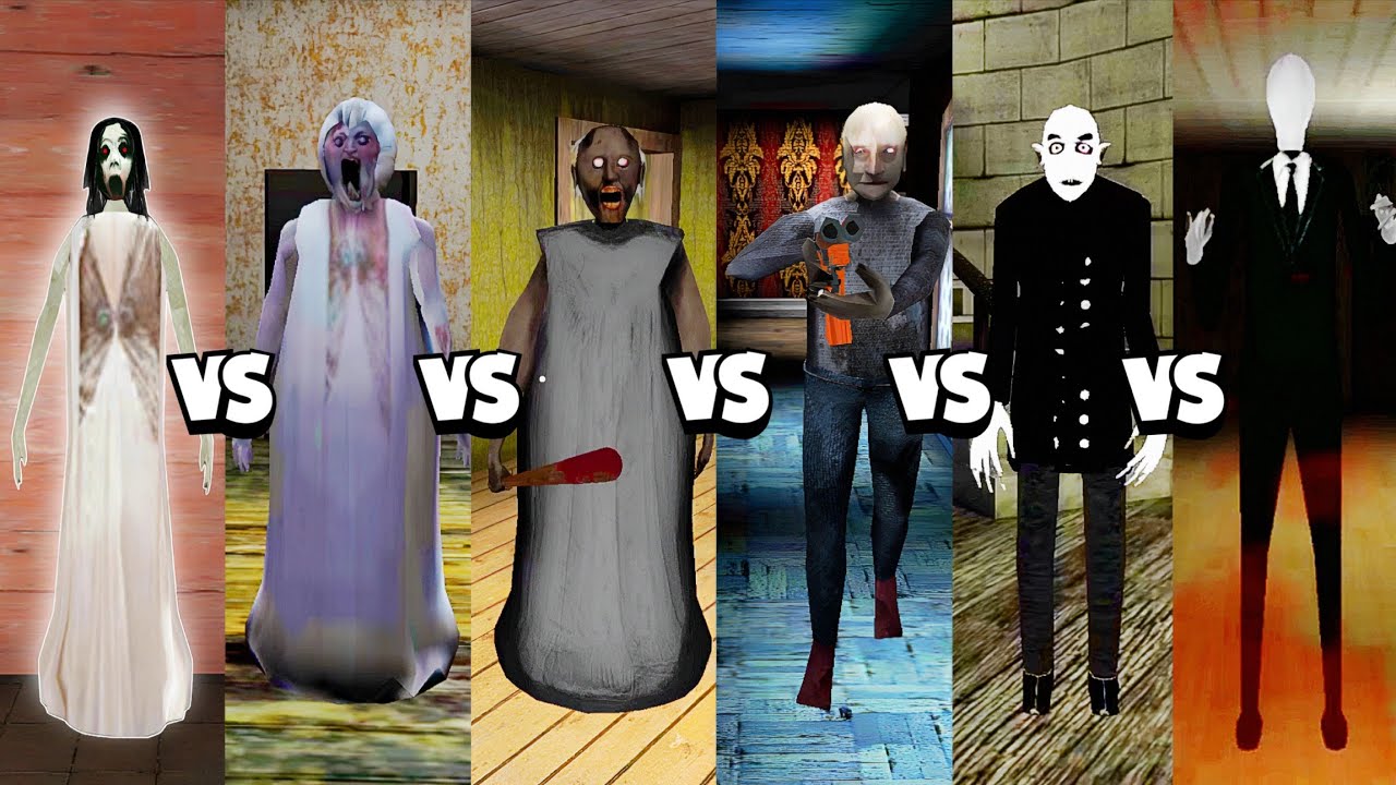 Slendrina vs The Entire Granny Family Who is Powerful ? - YouTube