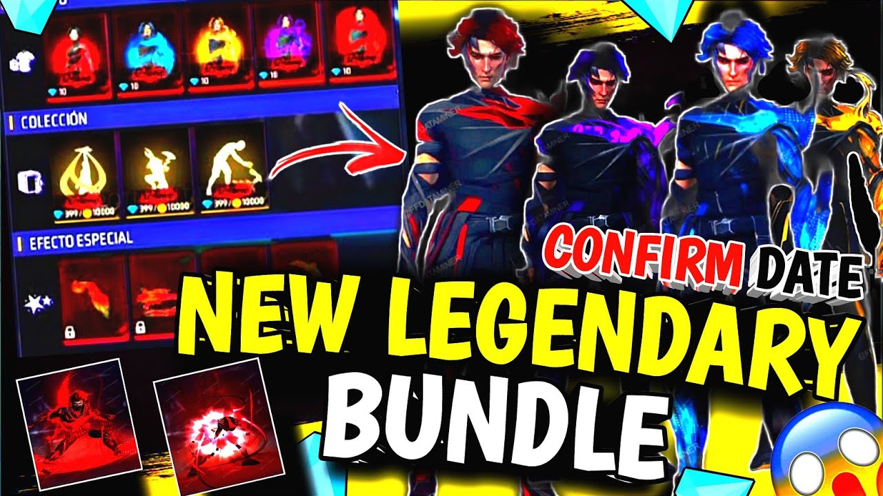 FREE FIRE NEXT LEGENDARY BUNDLE | FREE FIRE NEXT EVO BUNDLE | NEW EVO ...