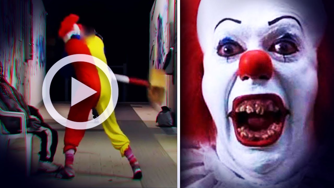 ON A FILMÉ L'ATTAQUE D'UN CLOWN TUEUR (Thread Flippant Halloween) - YouTube