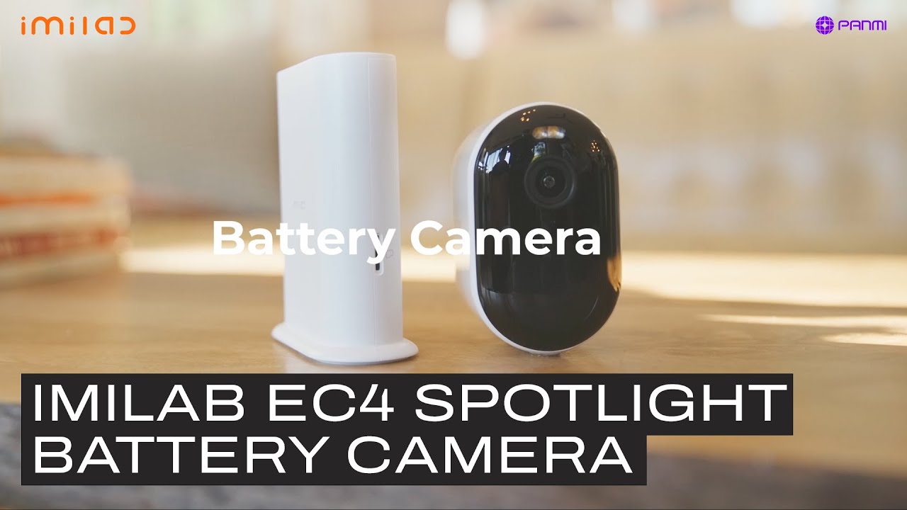 IMILAB EC4 Spotlight Battery Camera_ Promo base - YouTube