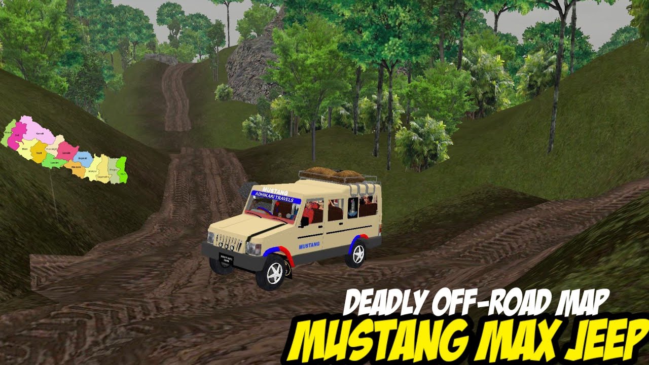 Mustang max jeep||review||deadly off-road map||vlog-6||bahungamingnepal ...