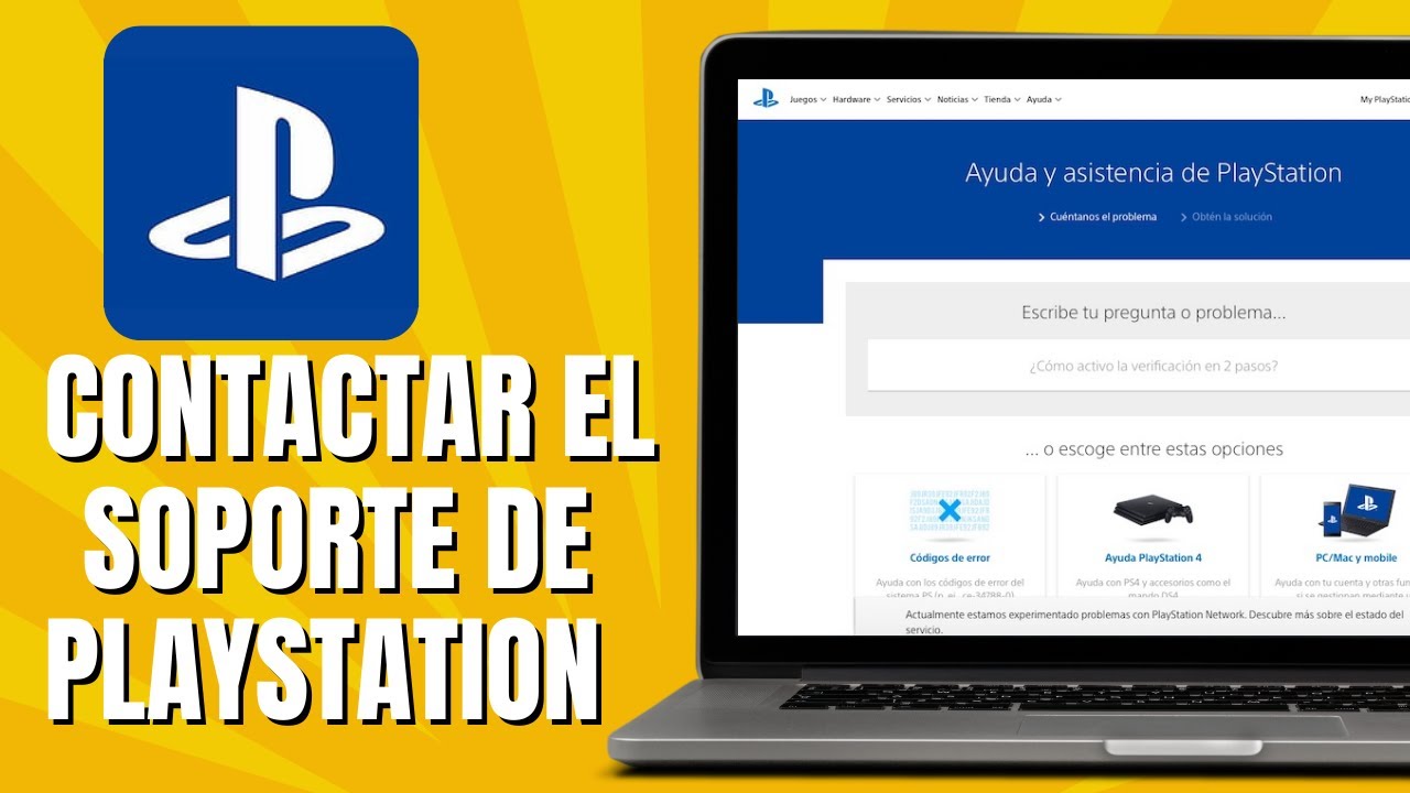 Cómo CONTACTAR El Soporte De PLAYSTATION - YouTube