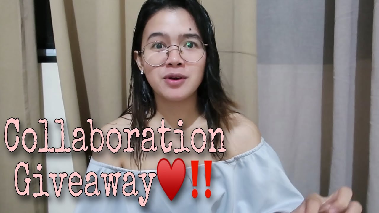 COLLABORATION GIVEAWAYS♥️ SPONSORED BY ATE GHIE🤘🏻 - YouTube