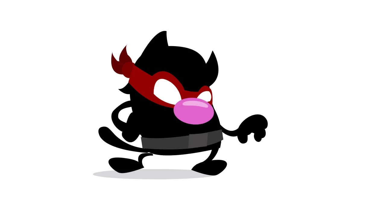 DoInk Animation - Ninja Cat - YouTube
