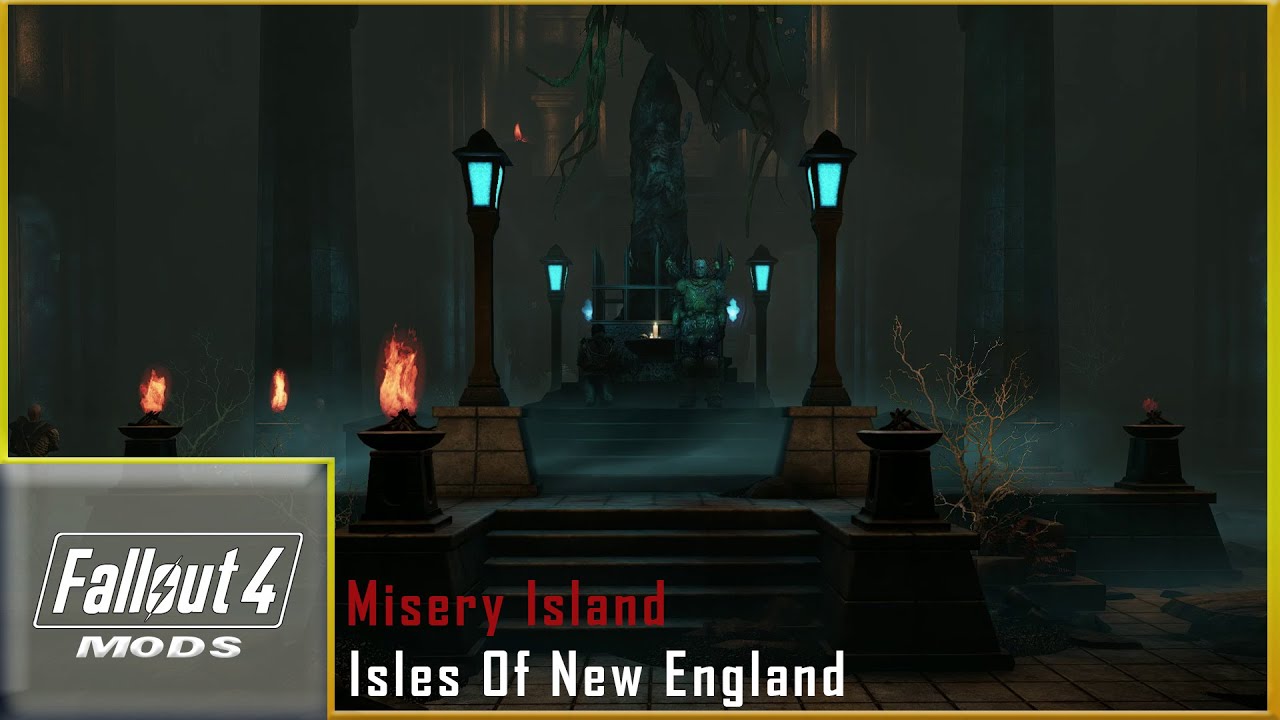 Fallout 4 Modding | Misery Island - Isles Of New England DLC | EP04 ...