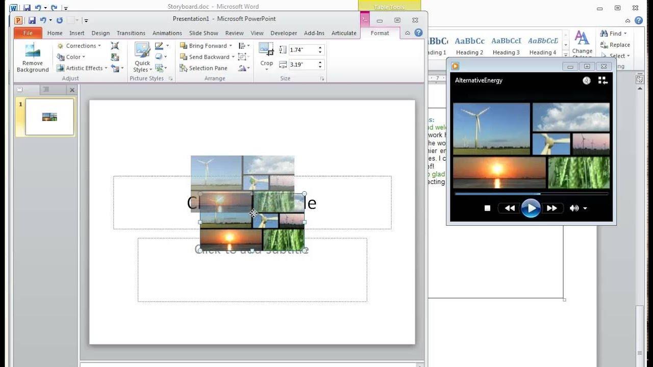 Articulate Presenter tutorial: Replacing movie placeholders with movie thumbnails - YouTube