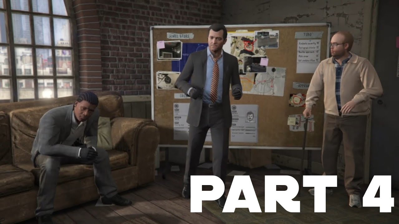 Ps4 Grand Theft Auto V (Full No Commentary Playthrough) #4 - Harold ...