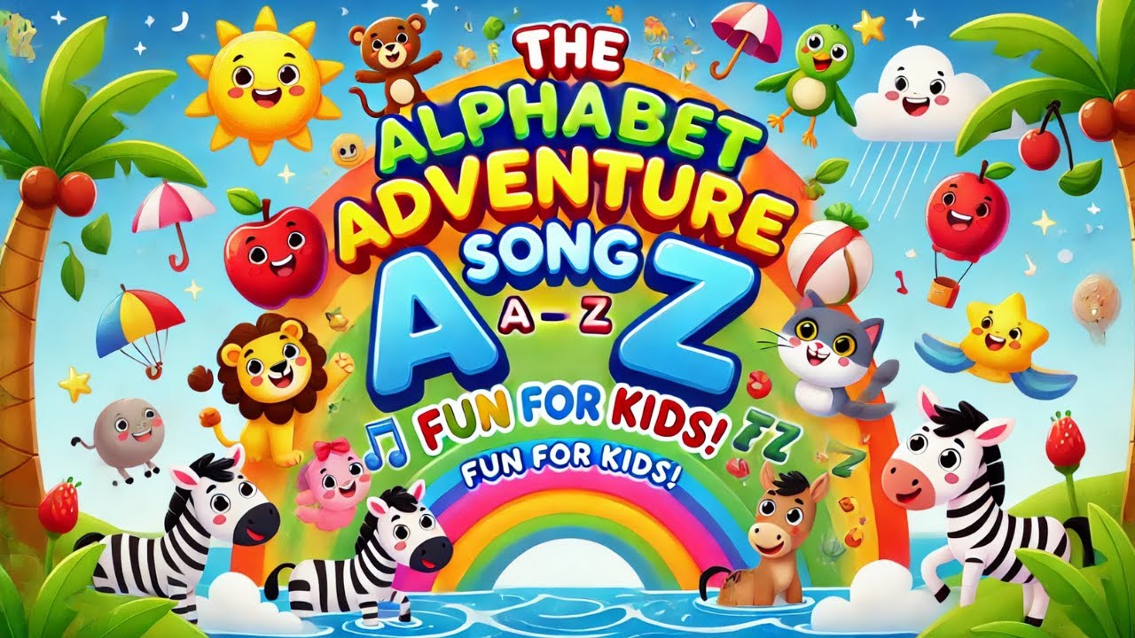 Alphabet Adventure Song | A to Z Learning Fun for Kids! - YouTube