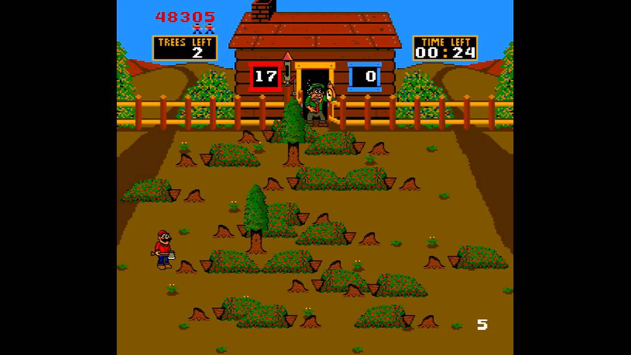 MameZilla Reviews Timber Arcade Game - YouTube