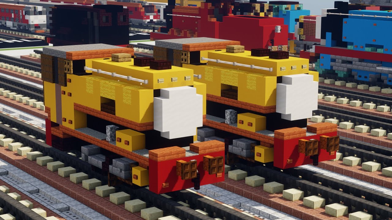 Minecraft Bill & Ben Thomas & Friends Tutorial - YouTube