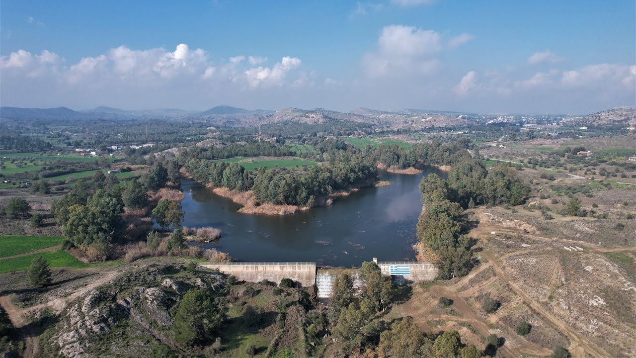 Cyprus Landscapes Video No 073 Lympia Dam - YouTube