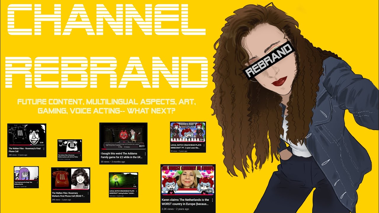 CHANNEL REBRAND -- WHAT'S GOING TO COME NEXT?! - YouTube