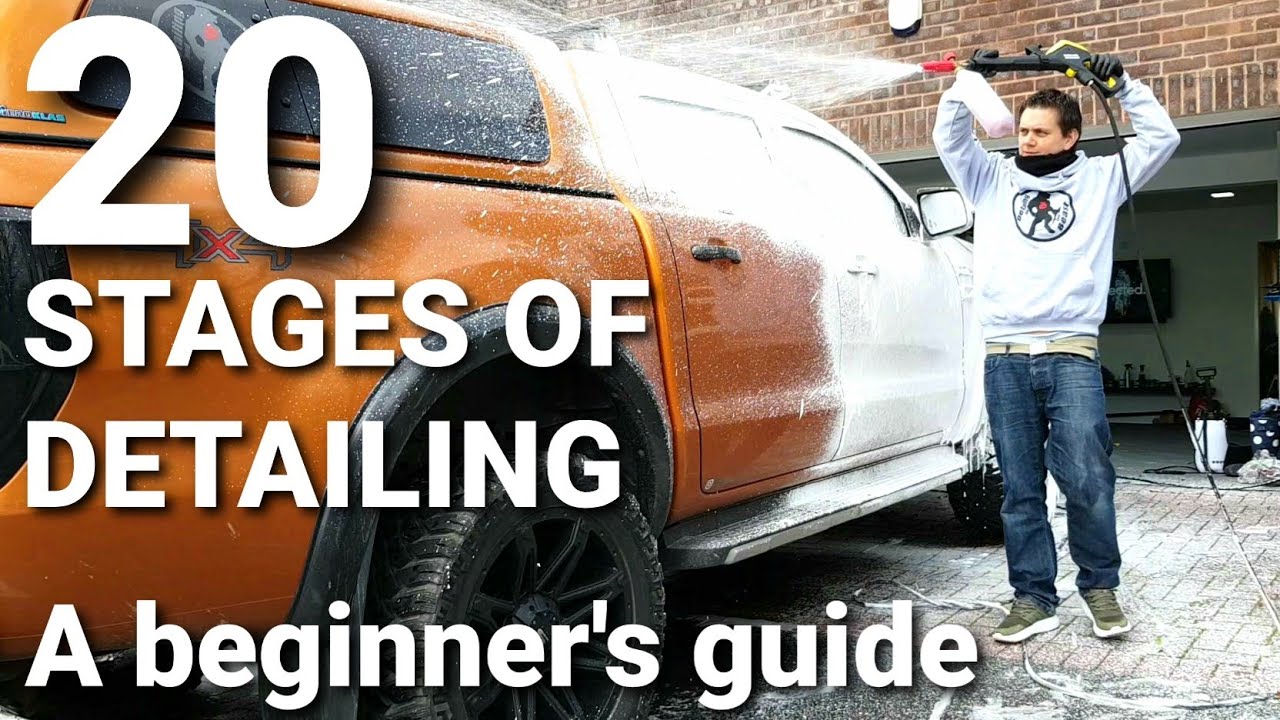 "The 20 Stages of Detailing" A Step by Step Car Cleaning Valeting Guide ...