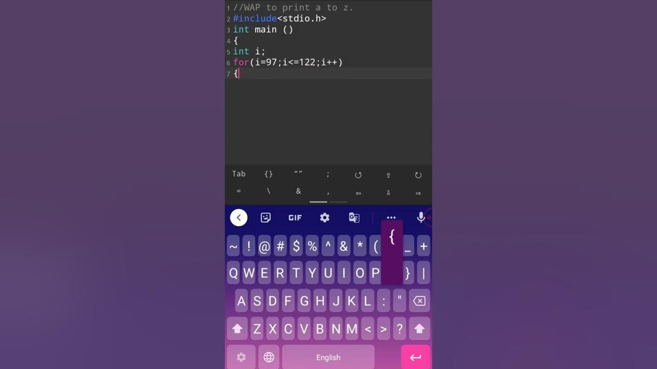 WAP To Print A To Z In C Language YouTube wap-to-print-a-to-z-in-c-language-youtube