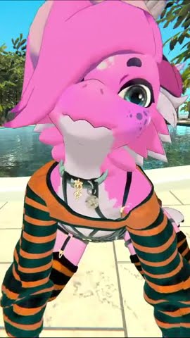 Can I be your good kobold? #vrchat #furry - YouTube