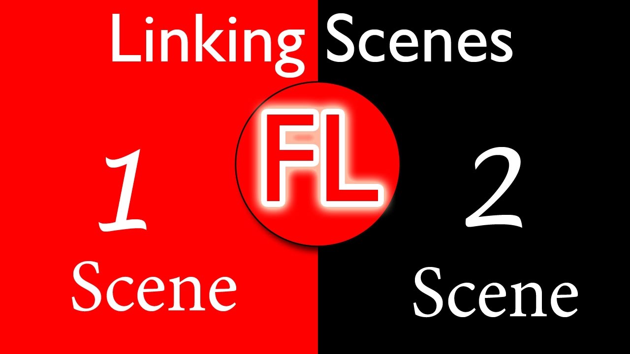 Adobe Flash Scene Linking (Scene 1 to Scene 2 ) with buttons - YouTube