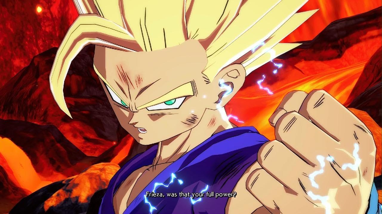 DBFZ 🍋UiGoku Frieza SSB Vegeta vs 🍊 Vegeta SS Goku SS2 Gohan - YouTube