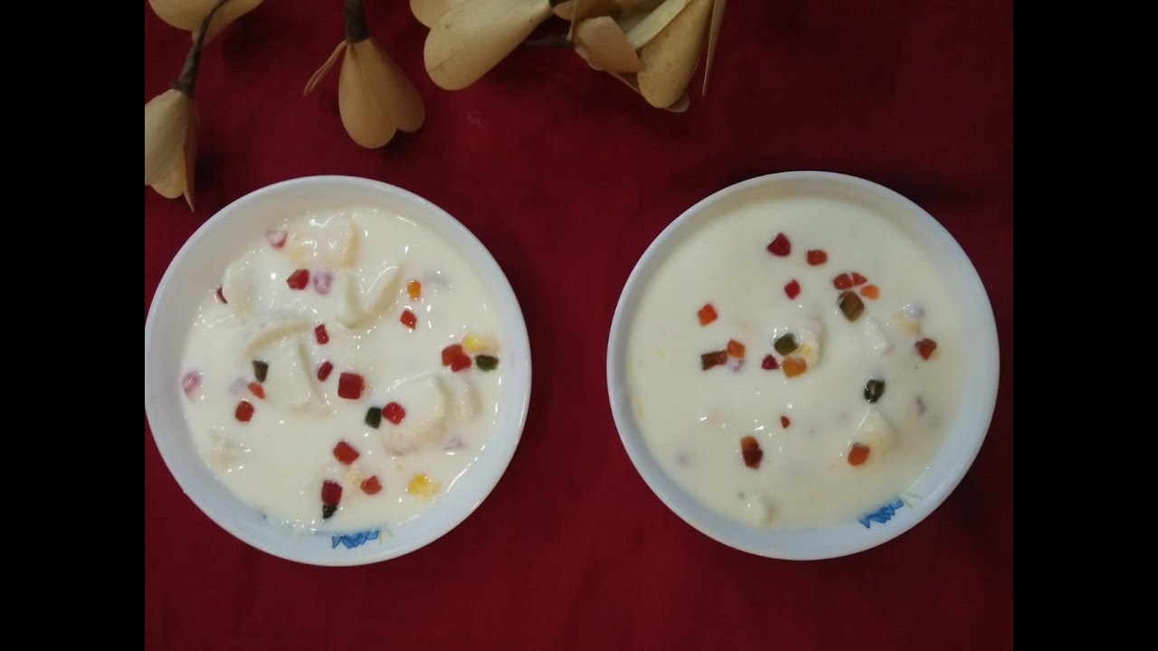 Fruit raita recipe / Mixed fruit raita / quick and easy fruit raita ...