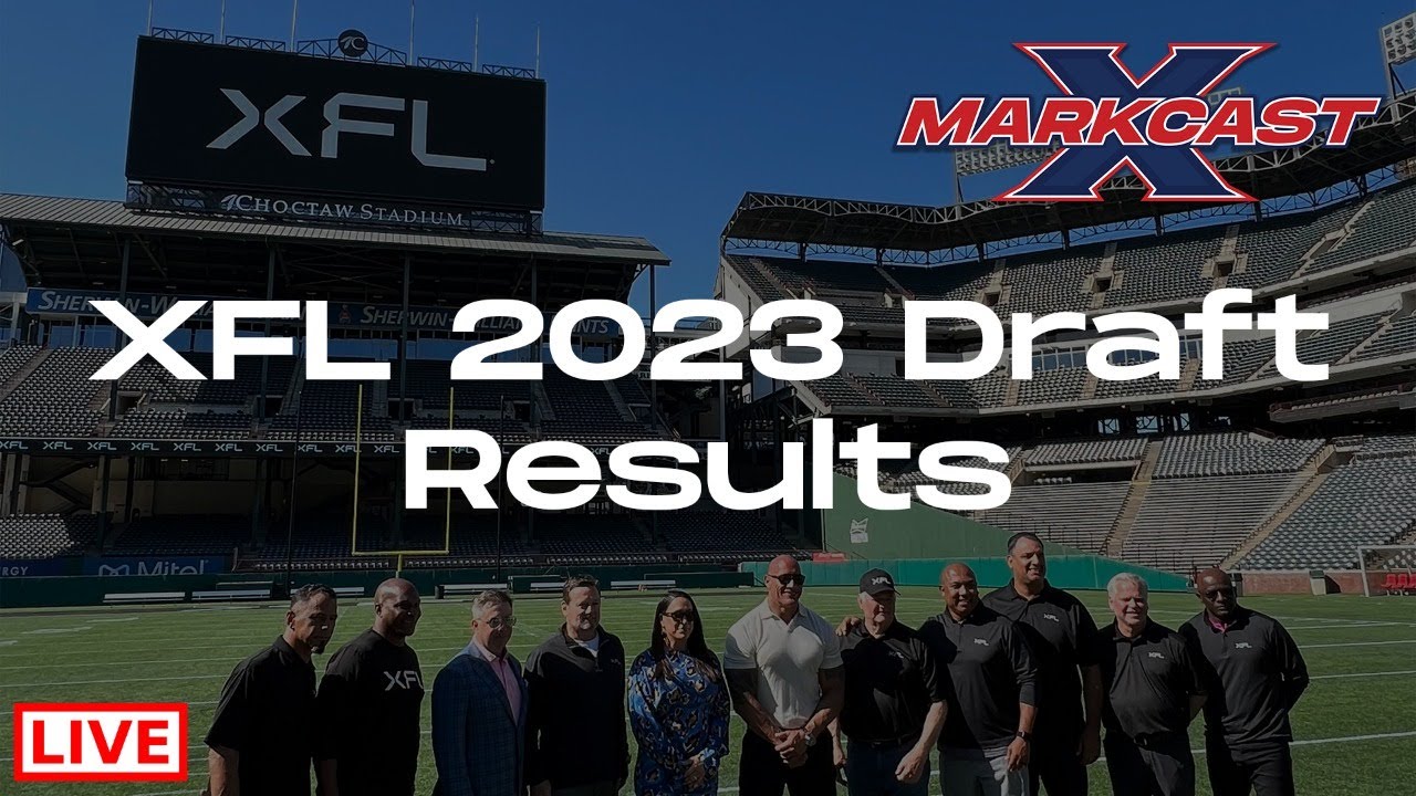 XFL 2023 Draft Results! XFL 2023 Draft Day One Reactions and Analysis ...