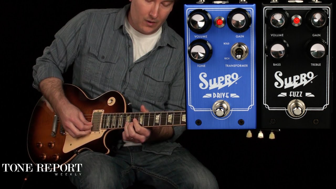 Supro Pedals - Boost, Drive, Fuzz - YouTube